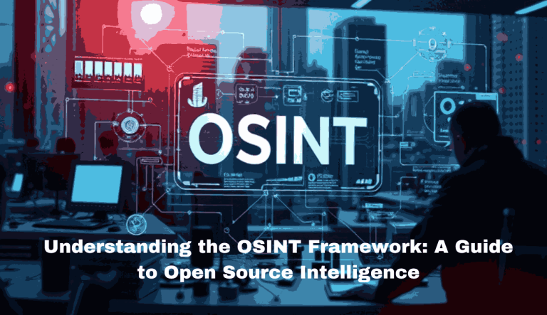 What is OSINT Framework Open Source Intelligence